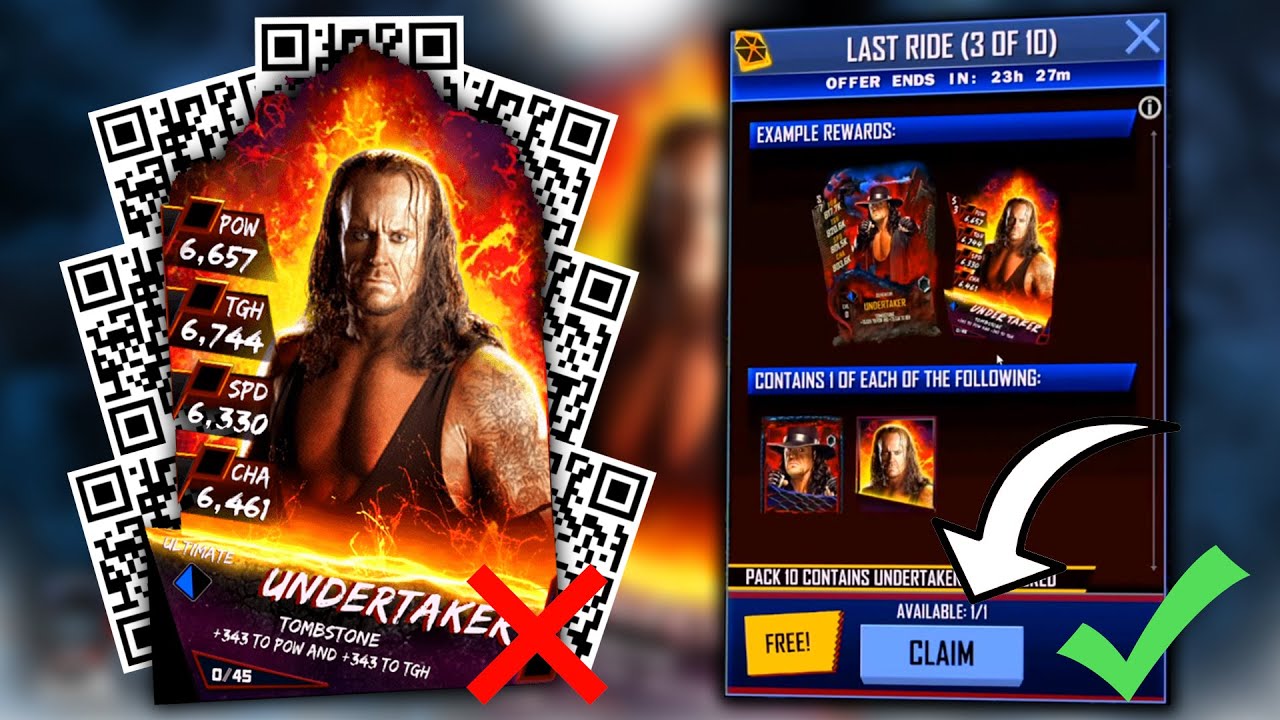 SUPER RARE UNDERTAKER CARD FOR ONLY 600 CREDITS?? - WWE SUPERCARD ...