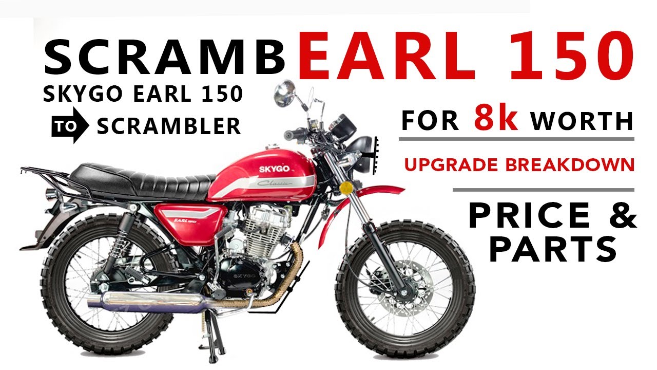 Skygo Earl 150 upgrade/set up ideas - YouTube