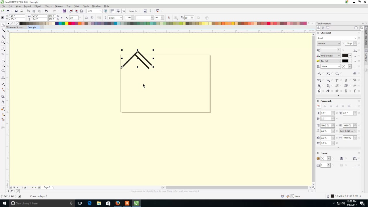 Etching a pattern part 2 - YouTube