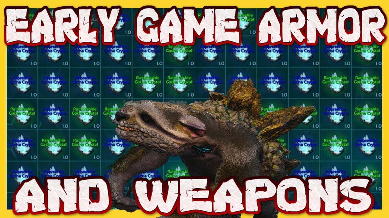 Ark Survival Evolved : Genesis Part 2 Early Armor And Weapons (Flak ...