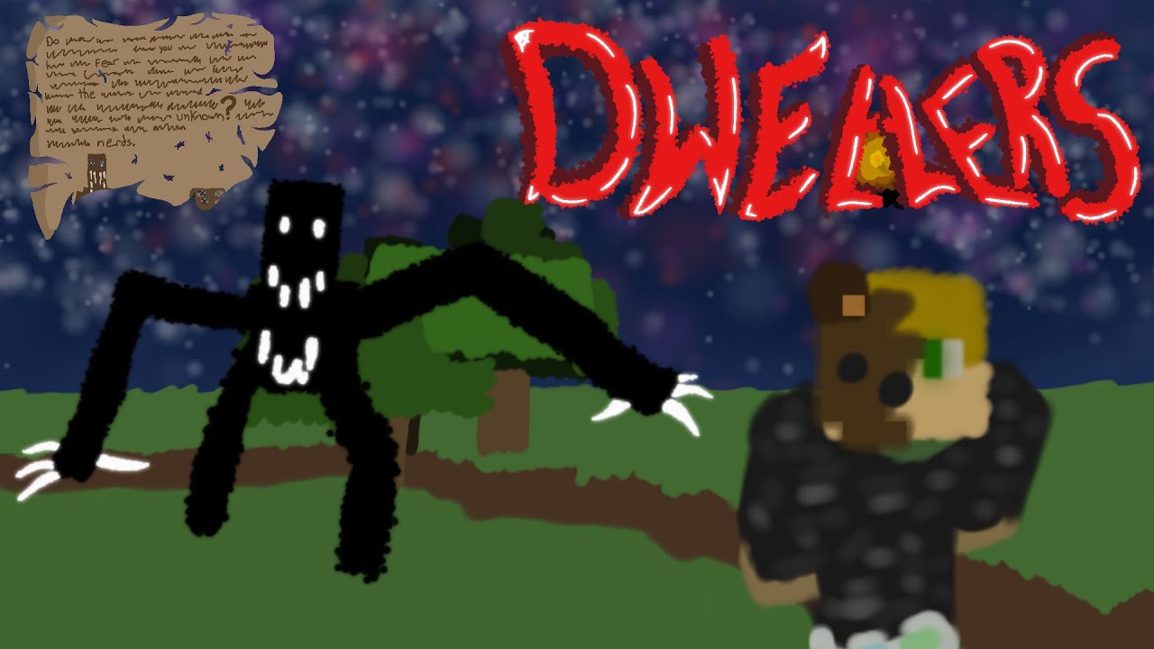 Surviving the Dwellers | Minecraft Bedrock Horror Add-On - YouTube
