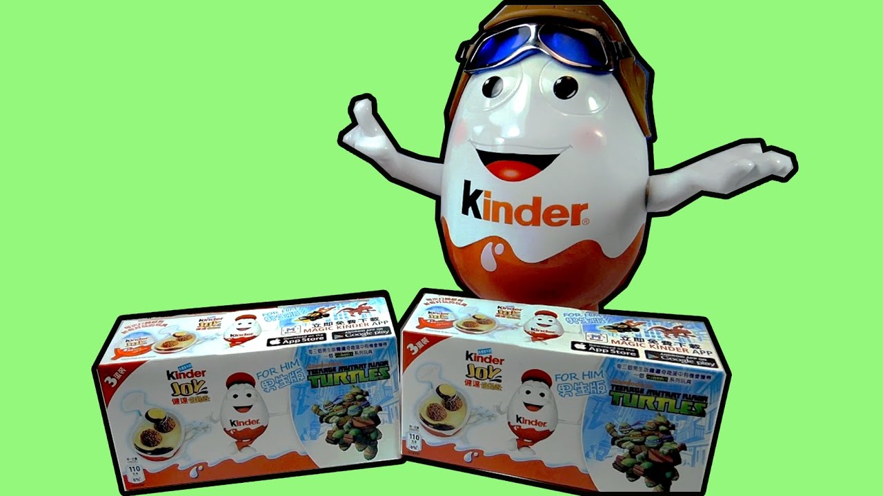 Kinder Joy Surprise Egg For Him Teenage Mutant Ninja Turtles by ...