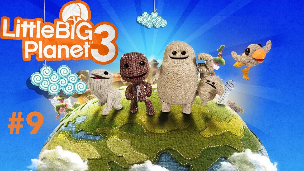 LittleBigPlanet 3 Part 9 (PS4 Gameplay) - YouTube