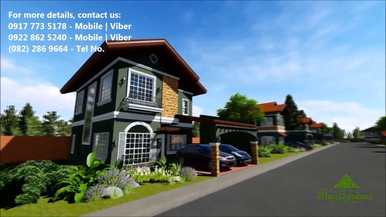 The Gardens at South Ridge Catigan Toril Davao City - YouTube