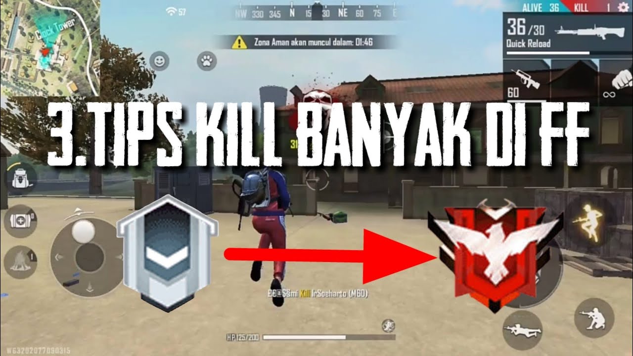 3 tips untuk kill banyak di FF - YouTube