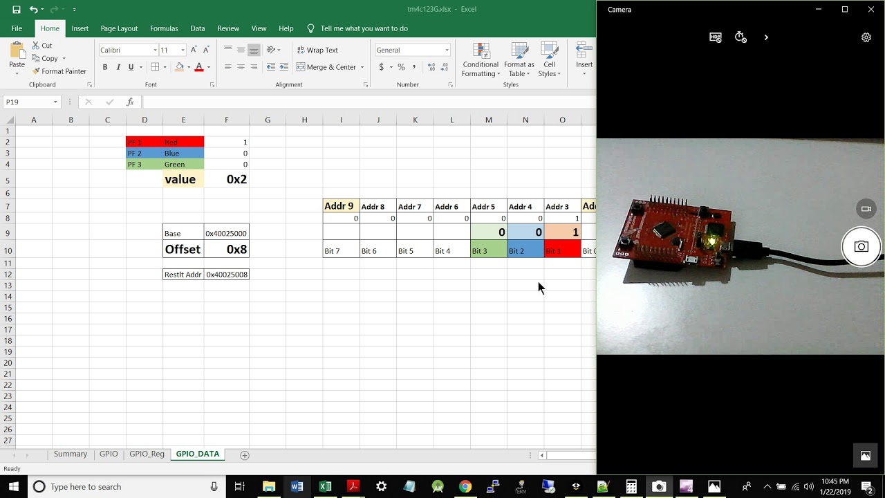 TM4C123G LEDs | GPIO DATA Reg Explained | IAR - YouTube