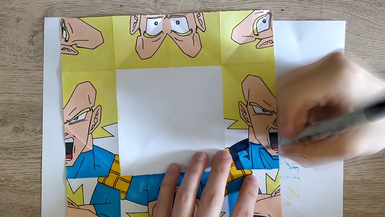 Dragon Ball Z Tutorial Endless Vegeta Face Expressions... - YouTube