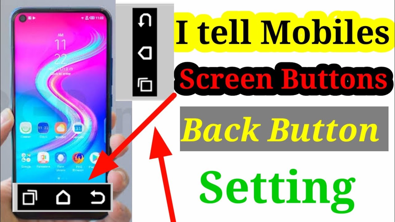 Make Itel Back button Setting/Make I tel screen Button setting//make ...