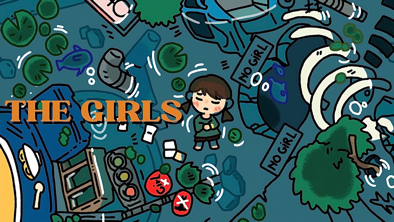 MY FIRST ANIMATED VIDEO : THE GIRLS ( PART 1 ) - YouTube