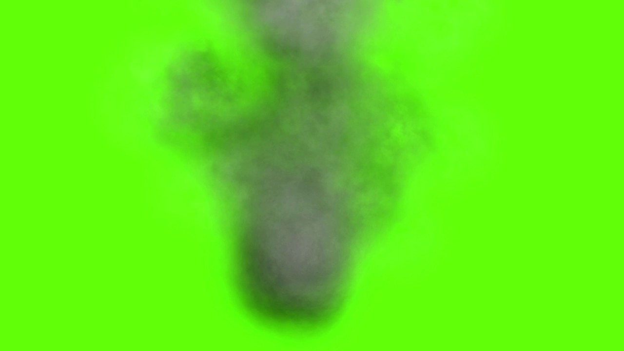 GREY SMOKE Greenscreen Effect (60fps) - YouTube