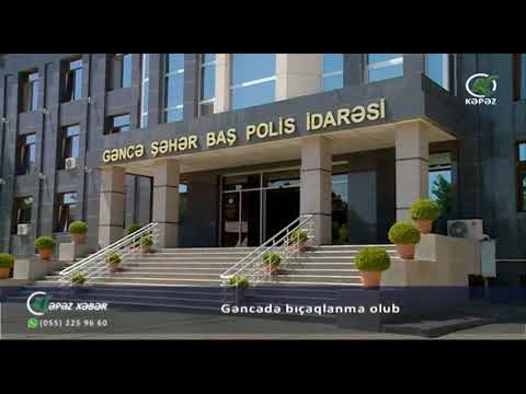 Gəncədə bıçaqlanma olub