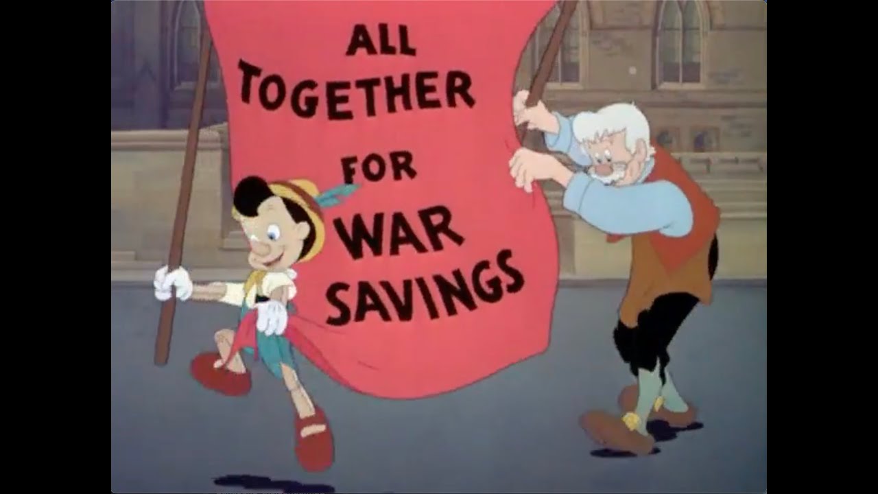 Disney's All Together (1942) | Disney Characters For War Savings [CC ...