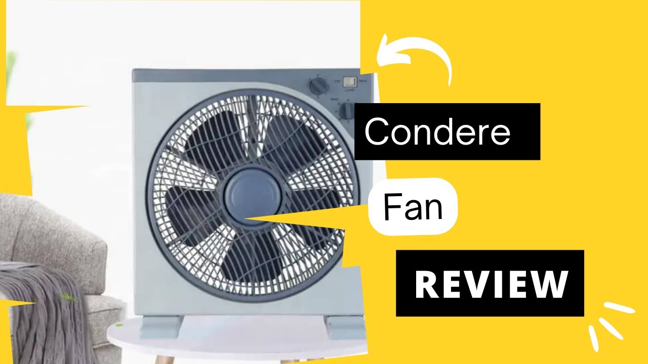 Condere Fan Review - YouTube