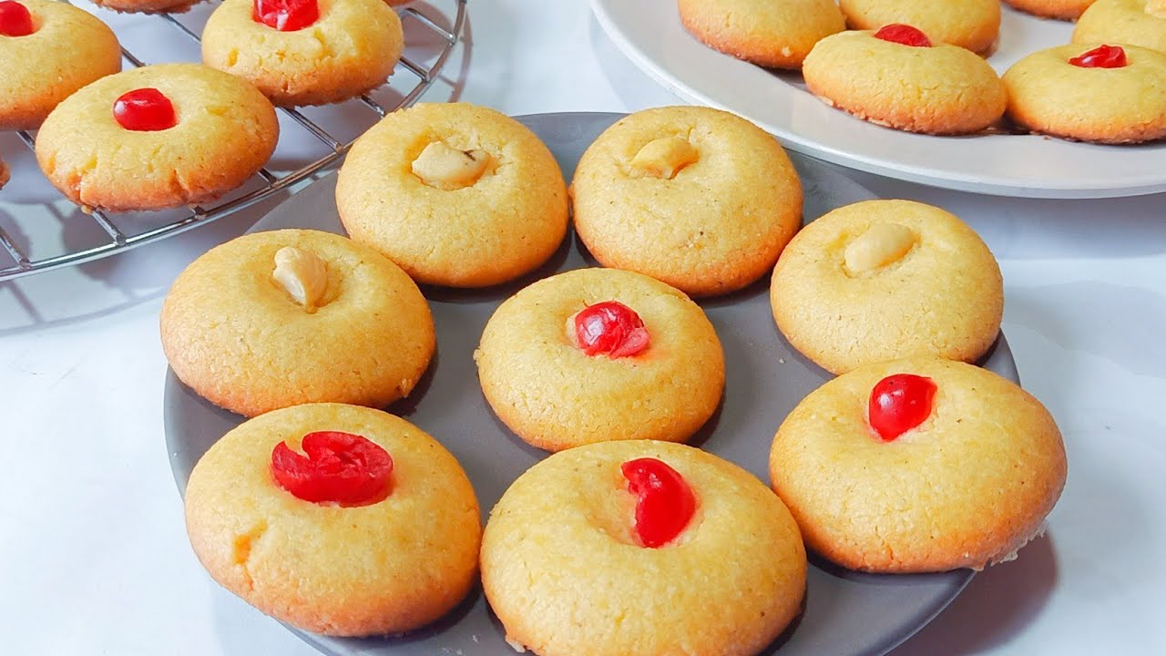 Nankhatai Recipe - Easy Eggless Nan khatai Biscuit | Indian Cookies ...