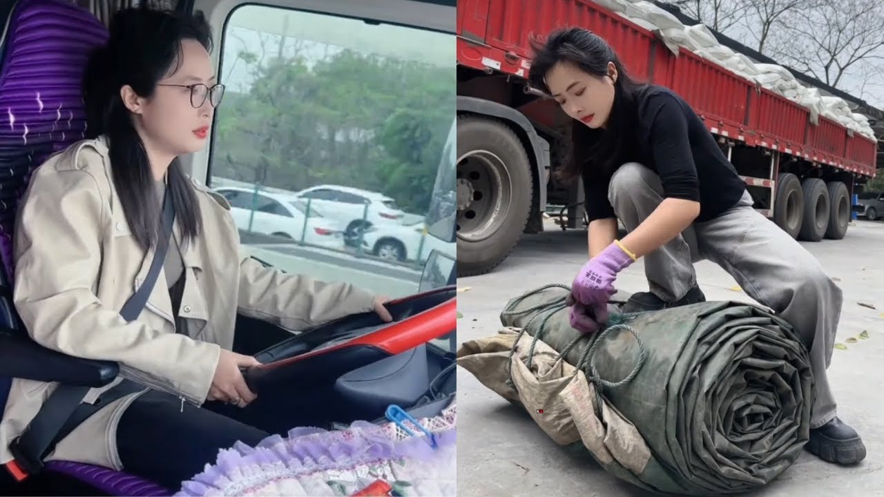 Being a Female Truck Driver in China Part 12 - YouTube