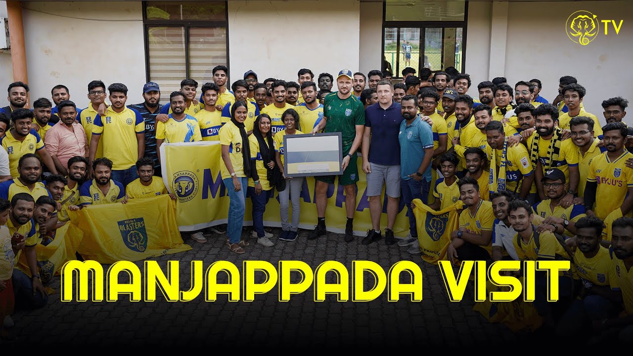 Manjappada Visit | Pre Season | Kerala Blasters | KBFC TV - YouTube