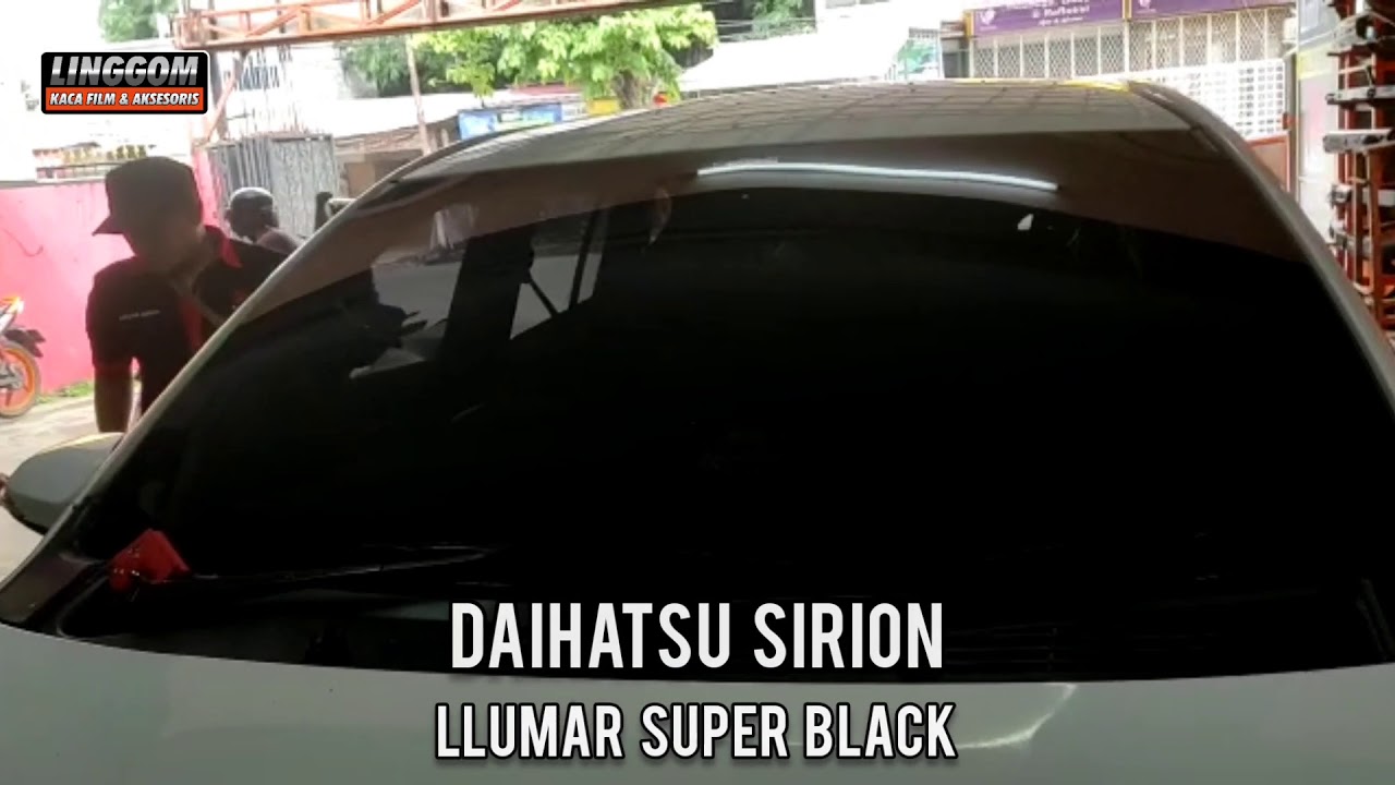 DAIHASTU SIRION PASANG LLUMAR SUPER BLACK BERGARANSI RESMI 7 TAHUN ...