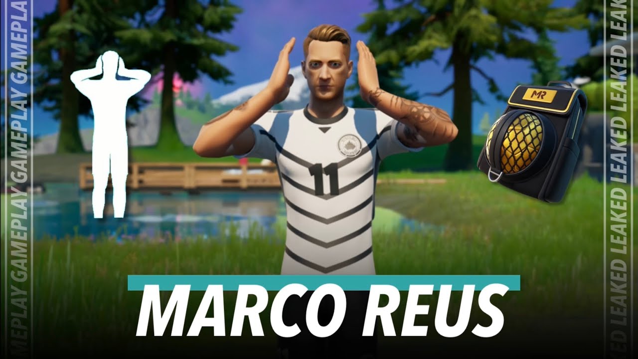 LEAKED “MARCO REUS” SKIN GAMEPLAY!!! (Three Wise Monkeys Emote ...