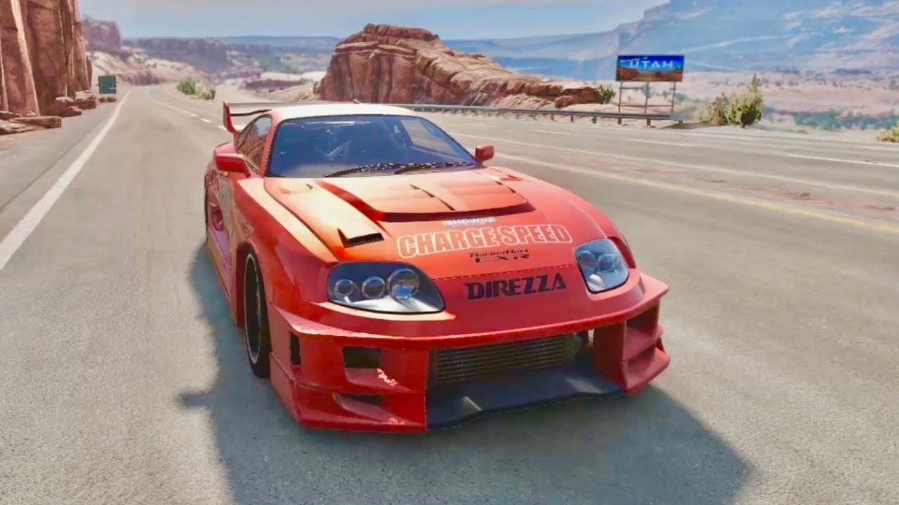 Toyota Supra JZA80 - Mods - BeamNG.drive #4 - YouTube