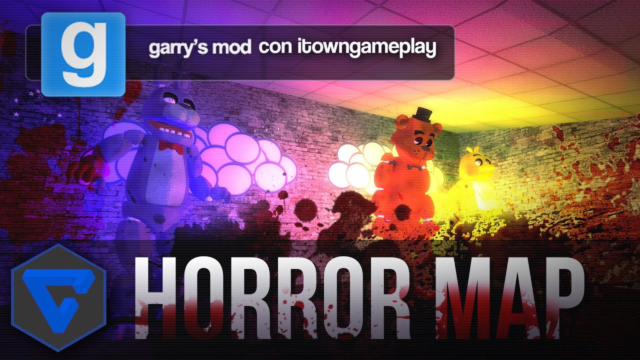 Five Nights At Freddy'S Gmod Horror Map W/ Itowngameplay - YouTube