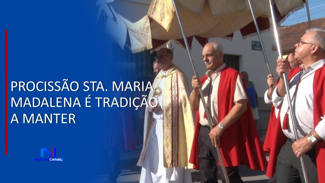 PROCISSÃO STA. MARIA MADALENA É TRADIÇÃO A MANTER - YouTube