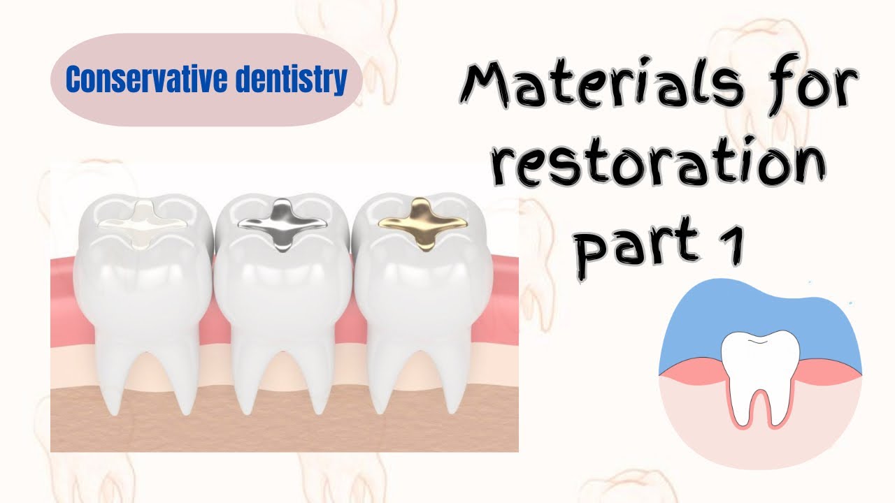 Materials for restoration of a cavity Part 1|Primary teeth|conservative ...