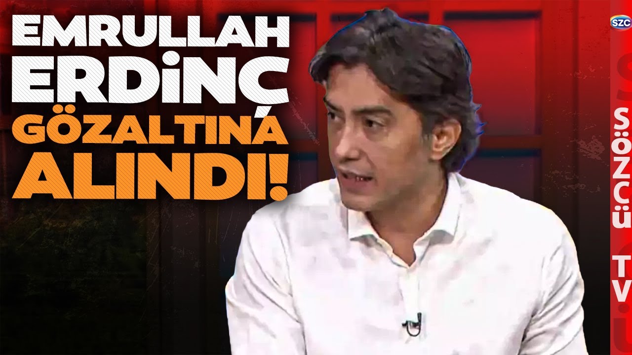 Gazeteci Emrullah Erdinç Gözaltına Alındı! Uyuşturucu Soruşturmasında ...