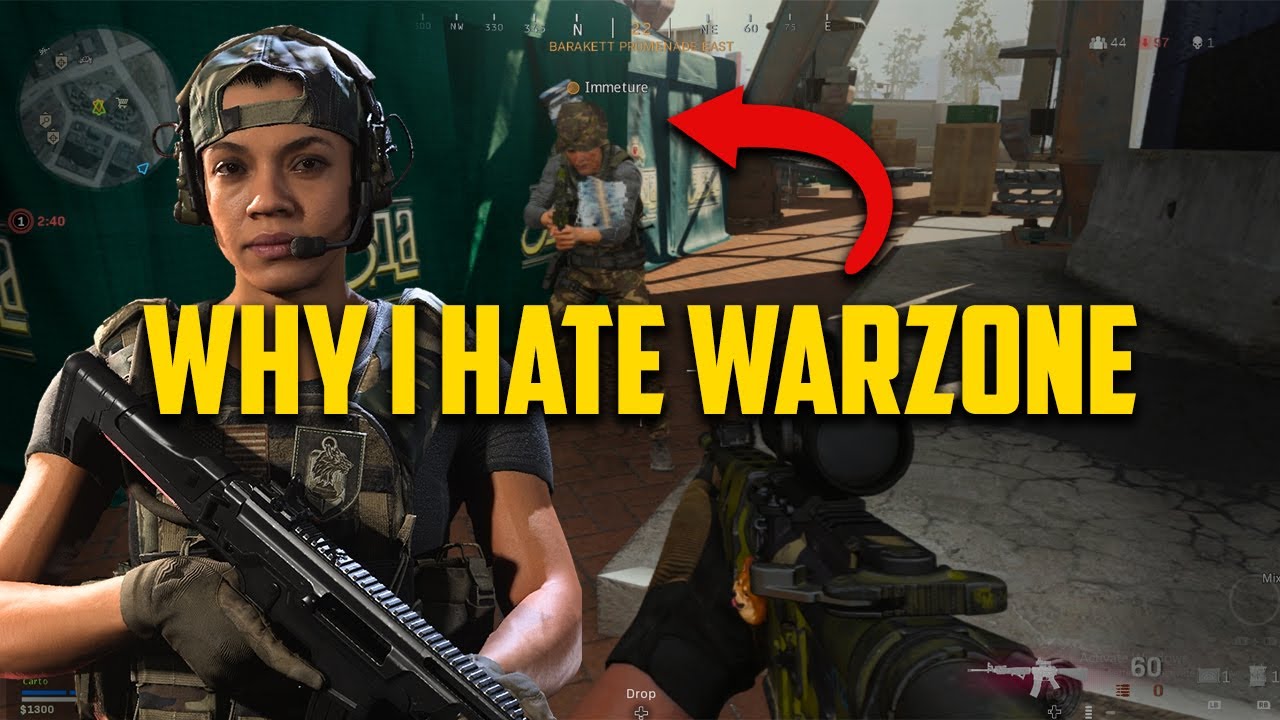 Why I Hate Warzone... - YouTube