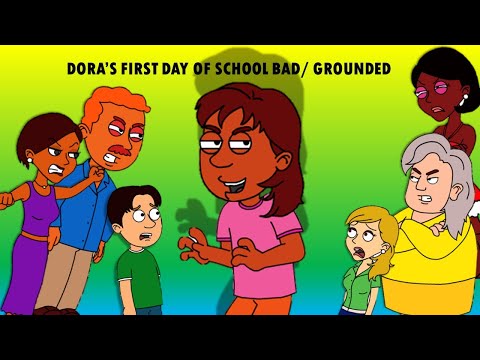 Dora Misbehaves on the first day of school/grounded S1EP1 - YouTube