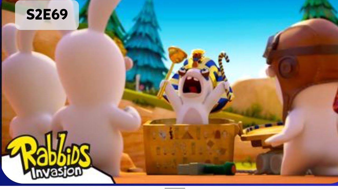 Rabbids Invasion - The Curse Of Rabbidkhamun on Kidoodle.tv - YouTube
