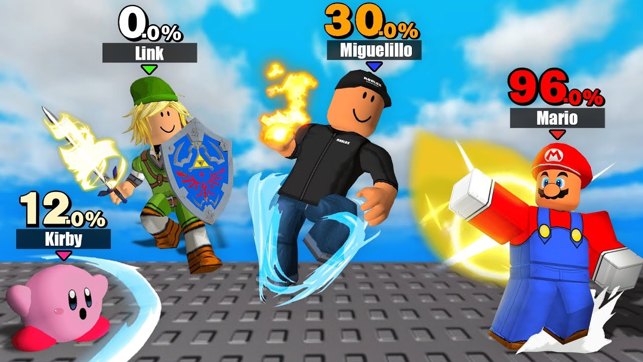 Han Creado SUPER SMASH BROS dentro de Roblox 🤯 - YouTube