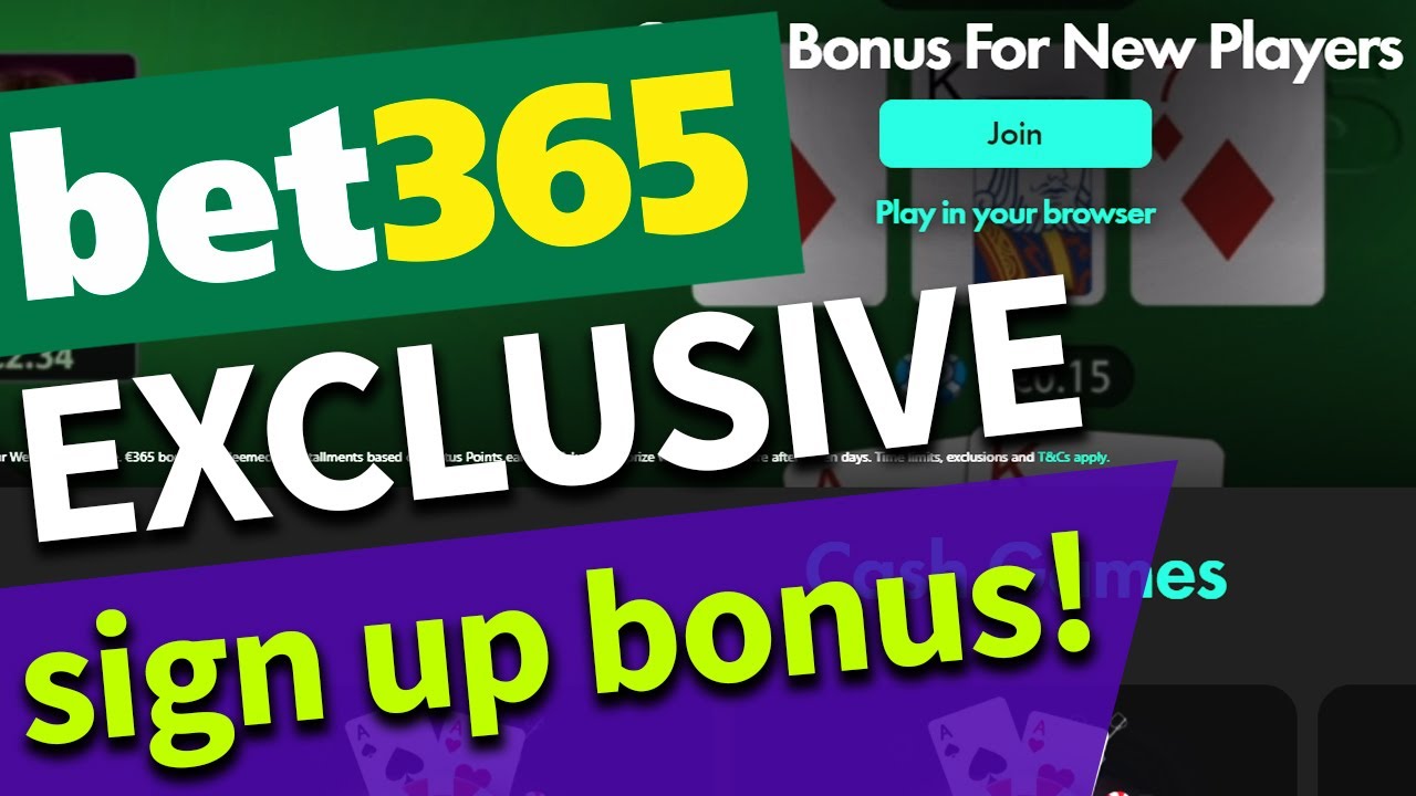 Bet365 Bonus: How To Get The Best Sign-Up Bonus at Bet365 🎁 - YouTube