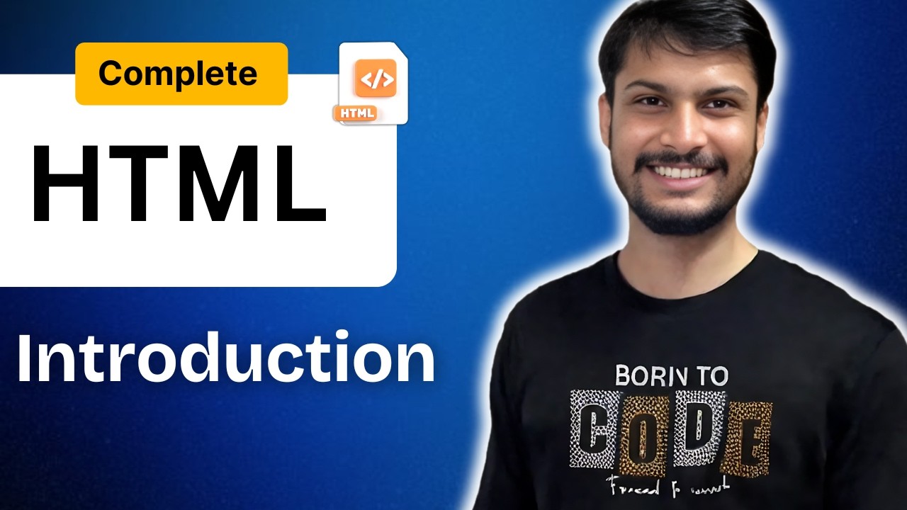 Introduction of HTML | Day 1 | Akshat Tiwari - YouTube
