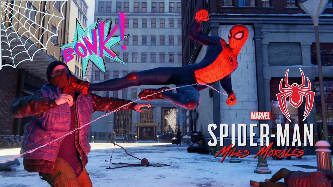 Spider-Man Miles Morales - EPIC Bridge Collapse Action Scene - Miles ...