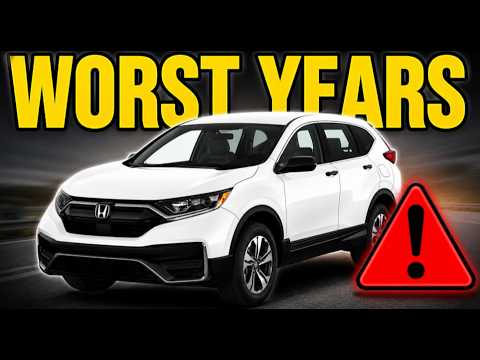 Honda CRV Years to Avoid (Best & Worst Models!)