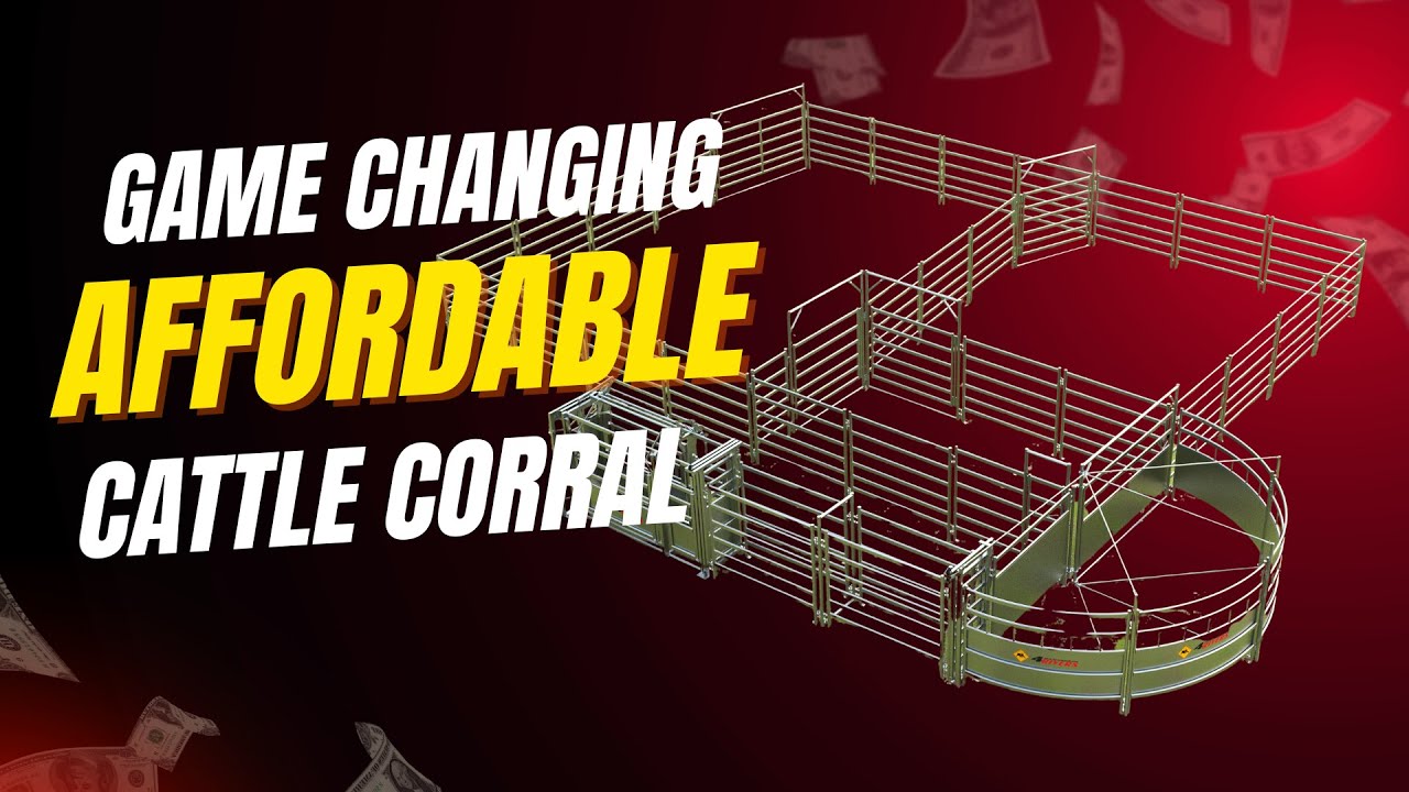 One Person Operation Cattle Corral - YouTube