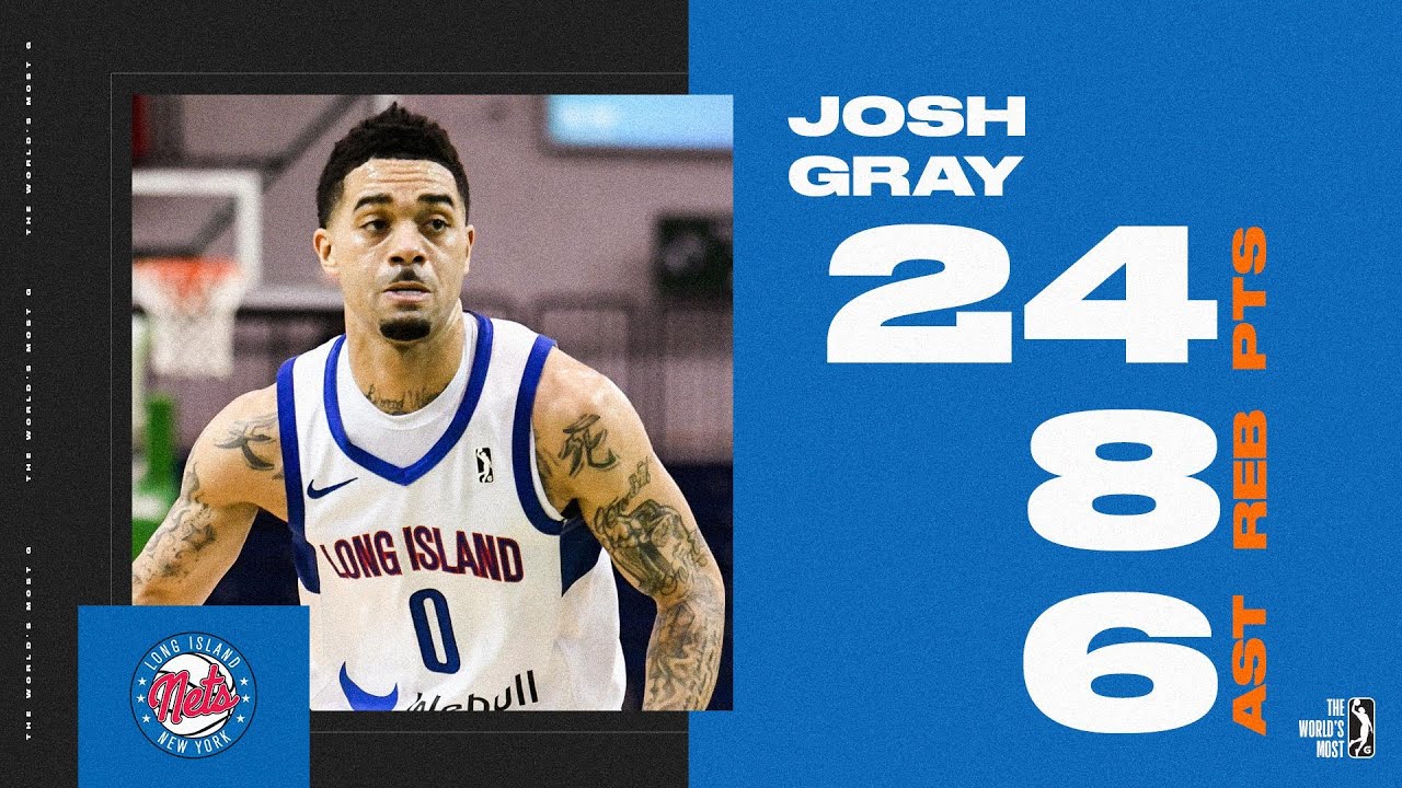 Josh Gray With 24 PTS, 8 REB vs. Maine Celtics - YouTube