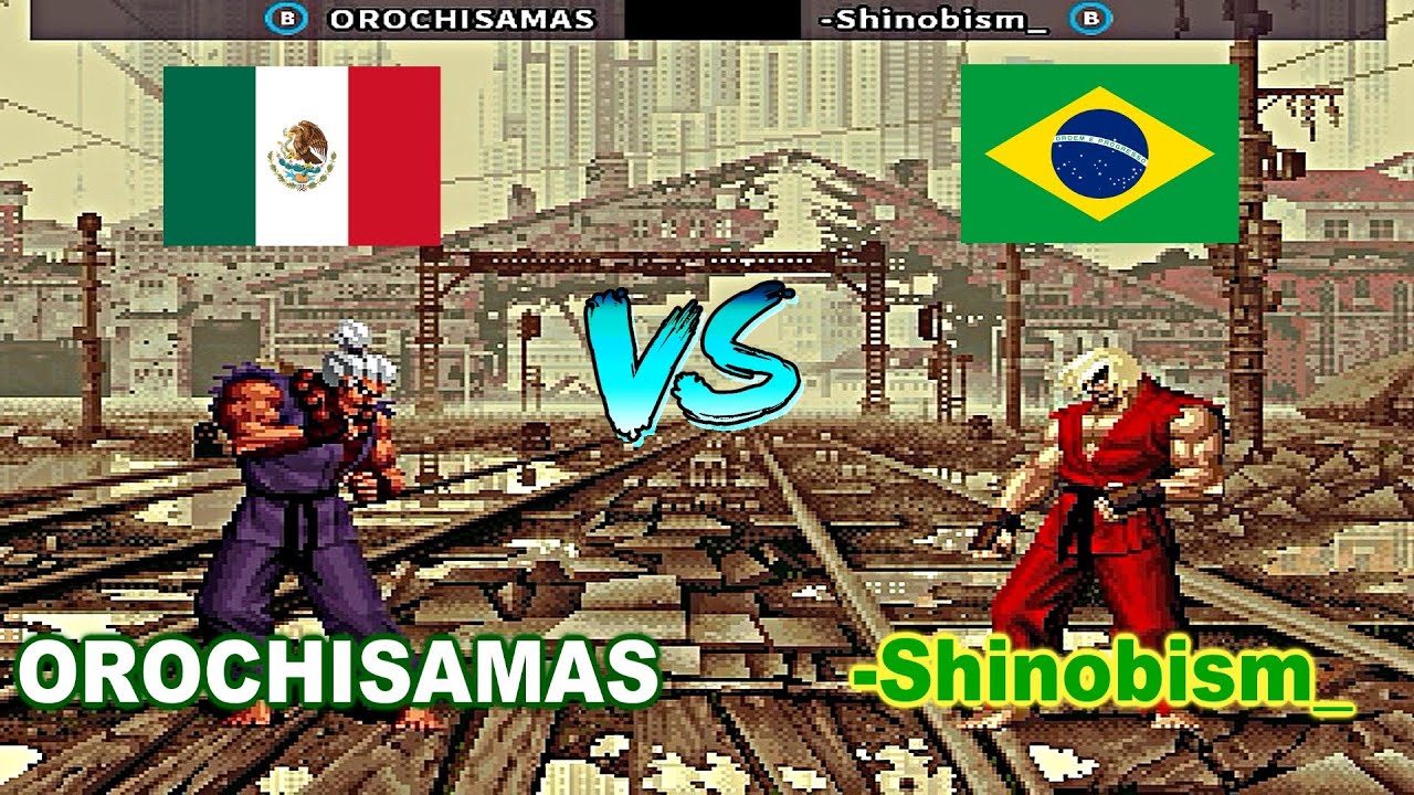 SNK vs. Capcom - SVC Chaos Super Plus - OROCHISAMAS vs -Shinobism_ FT5 ...
