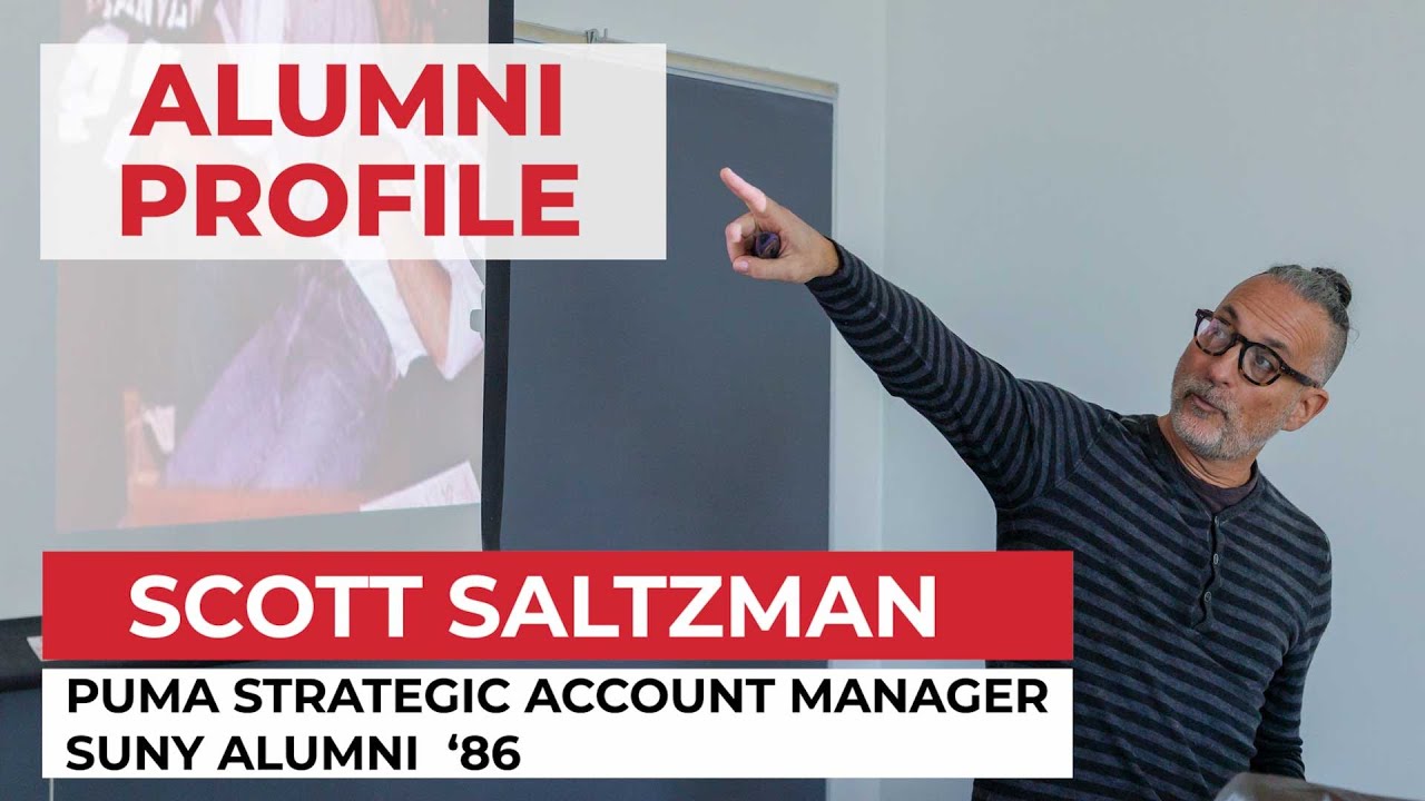 Alumni Profile: Scott Saltzman '86, PUMA x Fashion & Textiles - YouTube