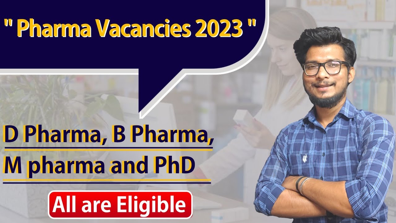 Jobs for pharmacy students | pharmacy job vacancy | pharma jobs ...