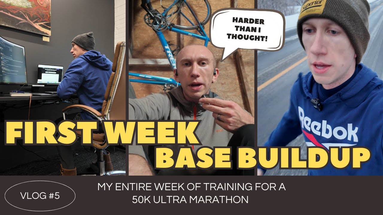 My Entire Week of Training for a 50k Ultra Marathon | First Week of ...