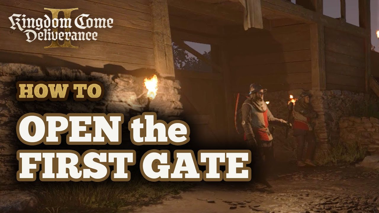 How to Open the First Gate in Kingdom Come Deliverance 2 - Dancing with ...