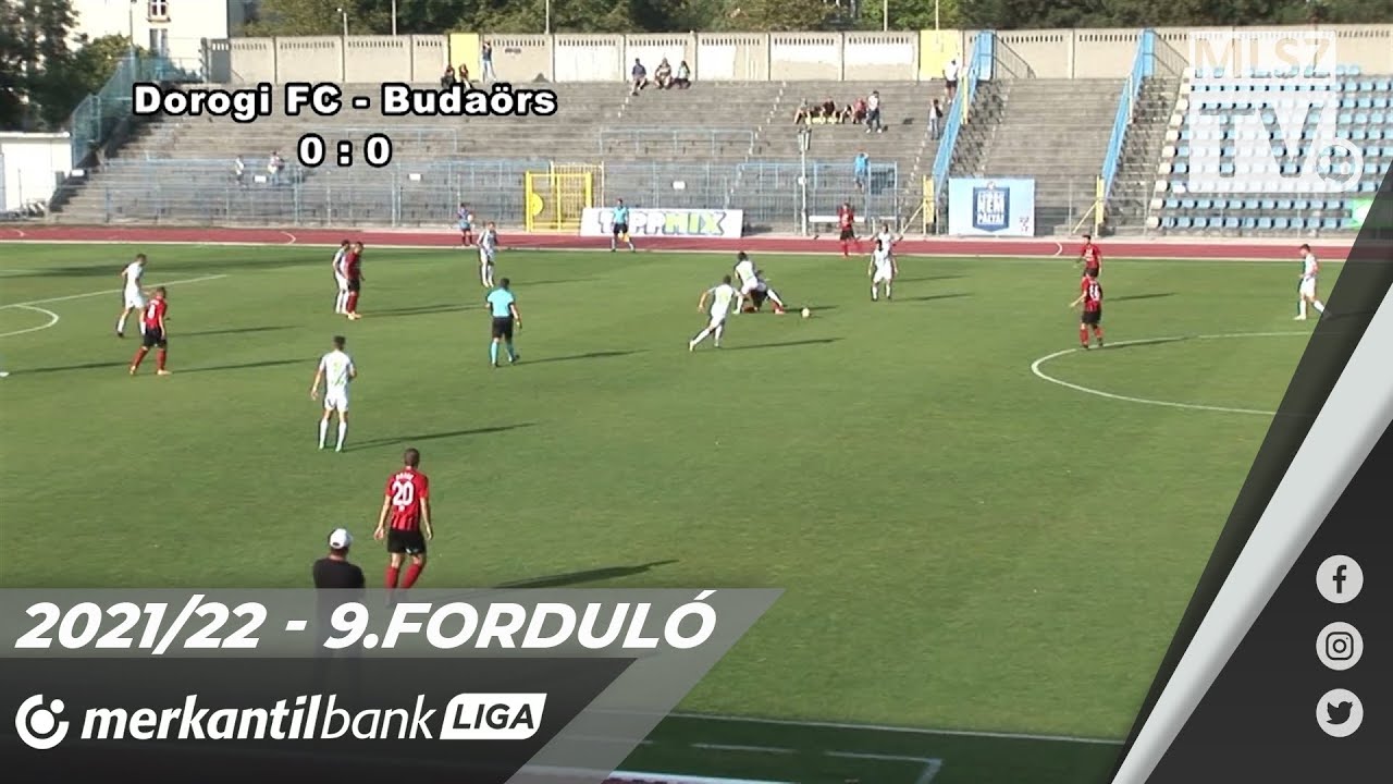 Dorogi FC – Budaörs | 0-0 (0-0) | Merkantil Bank Liga NB II. | 9 ...