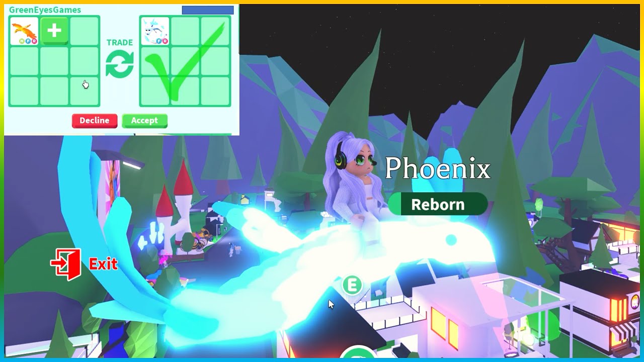 WHAT PEOPLE TRADE FOR A NEON PHOENIX 😍 Making and Trading Legendary ...
