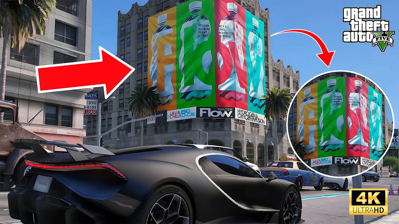 How To Install GIANT FLOW BILLBOARDS in GTA V Mods 2025! (EASY) - YouTube