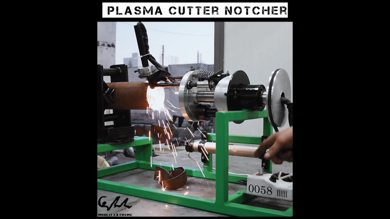 Making a plasma cutter notcher #shorts - YouTube