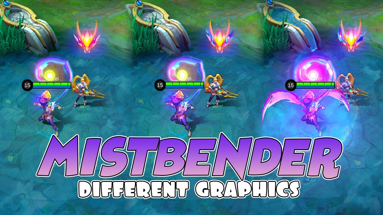 Aldous Mistbender Skin in Different Graphics Settings - YouTube