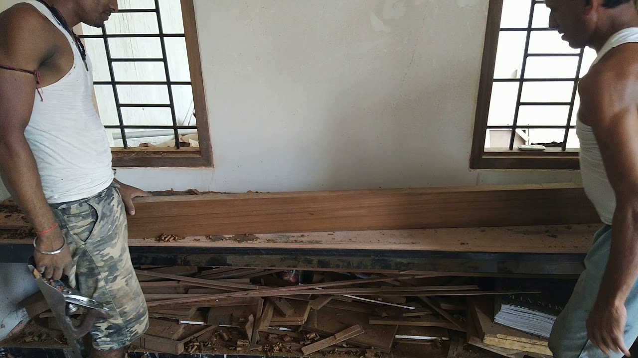 Planning the wood - YouTube