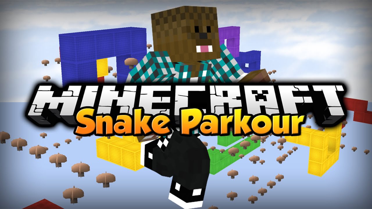 Minecraft - Mineplex Hub - Snake Parkour - YouTube