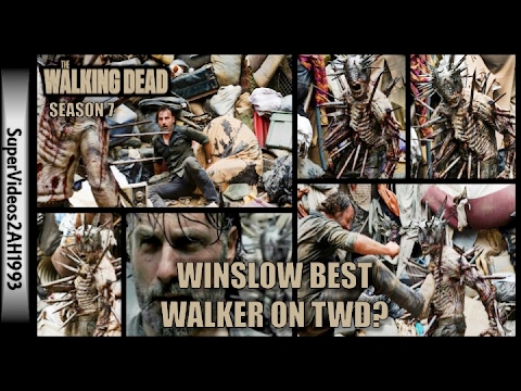 Winslow Best Walker On TWD? || The Walking Dead Season 7 - YouTube